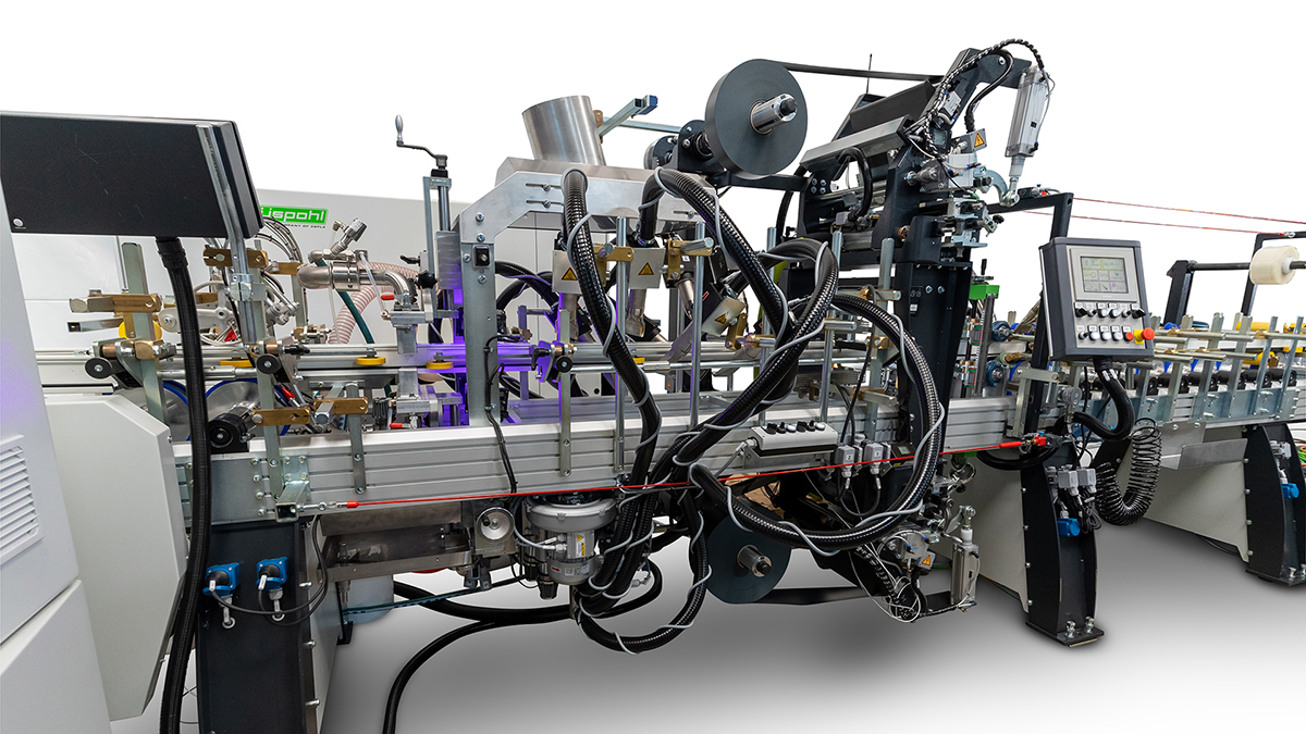 Inline profile wrapping of both sides: more efficiency | Duespohl