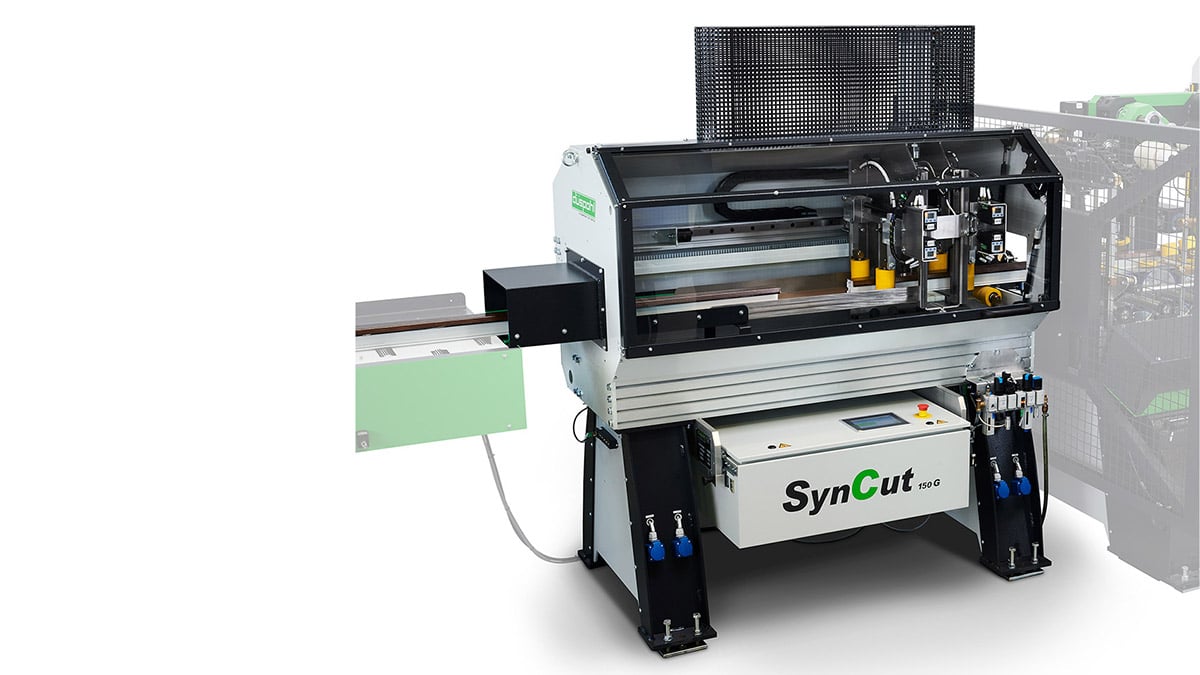 Cutting system for PVC profiles - SynCut 150G by Duespohl