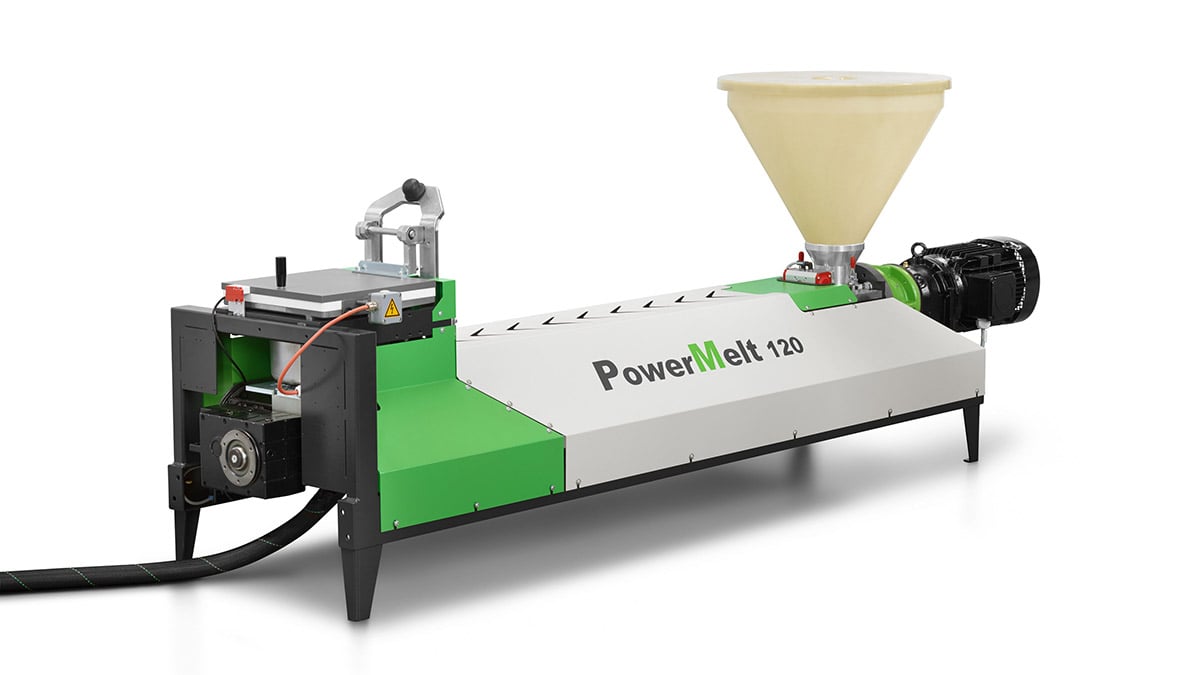 Efficient premelter for EVA and PO - PowerMelt by Duespohl