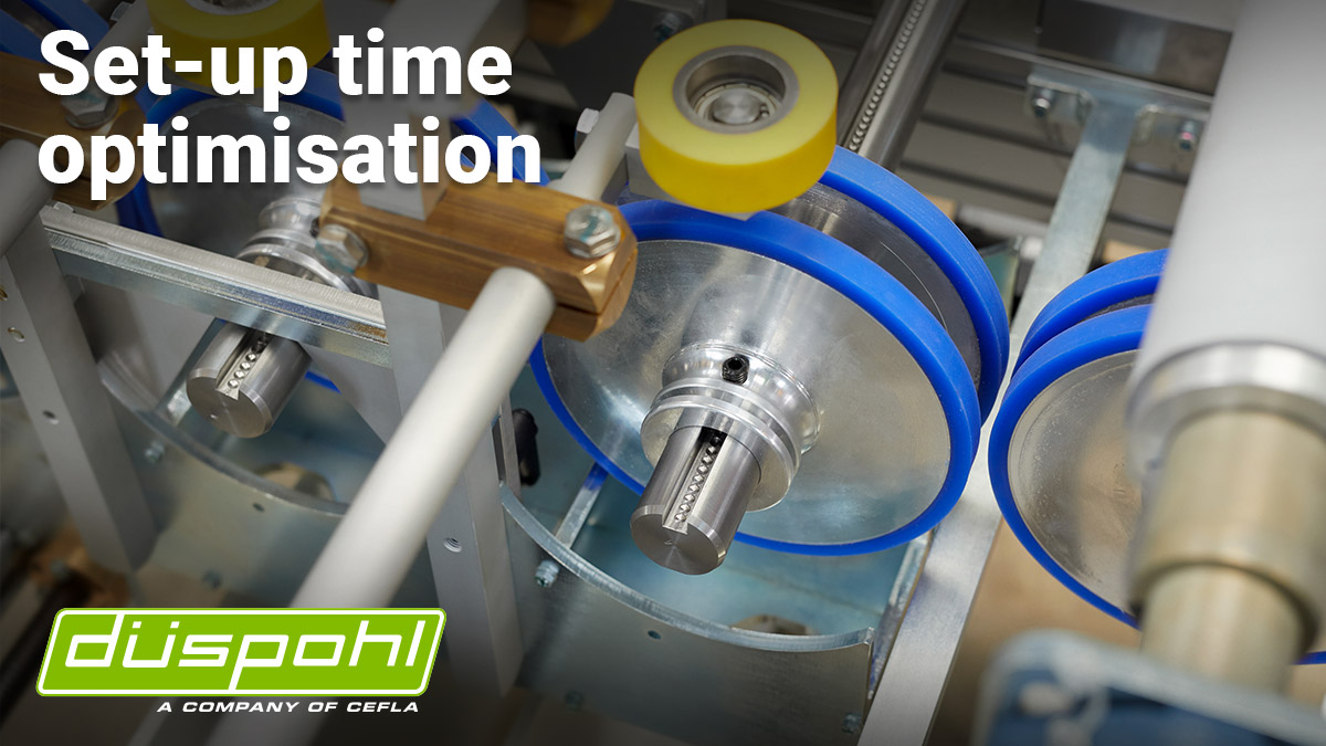 Set-up time optimisation